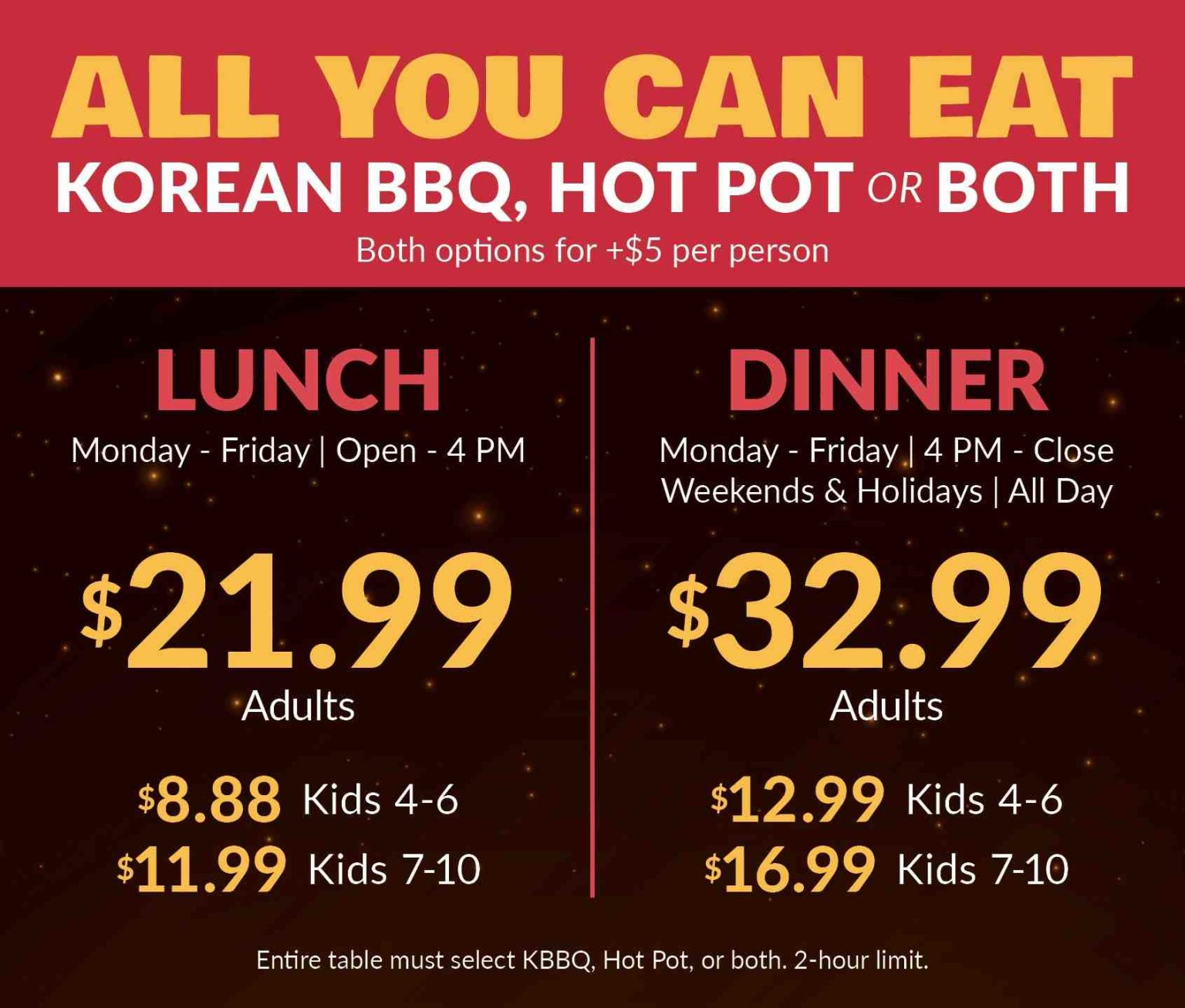 KPot Korean BBQ + Hot Pot - Downtown Brooklyn